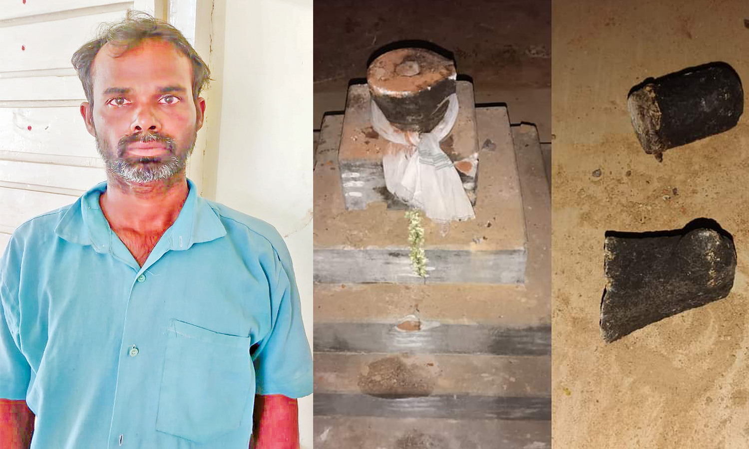 ஜெயங்கொண்டம் அருகே சாமி சிலையை உடைத்த பூசாரி | The priest who broke the ...