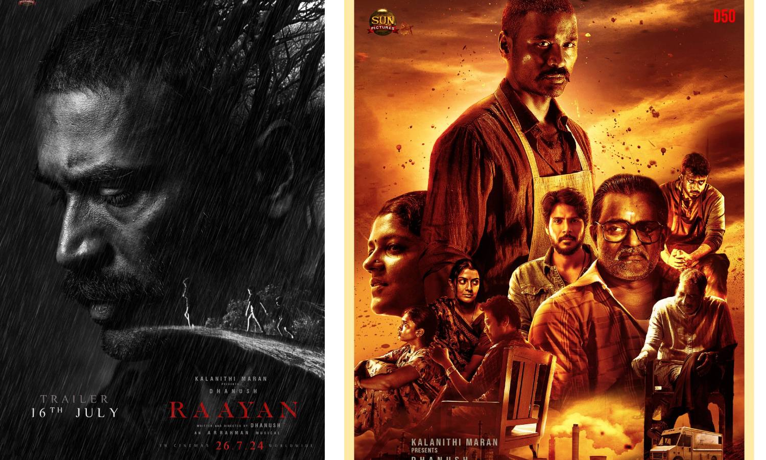 `ராயன்' படத்தின் டிரைலர் அப்டேட் | Raayan trailer update