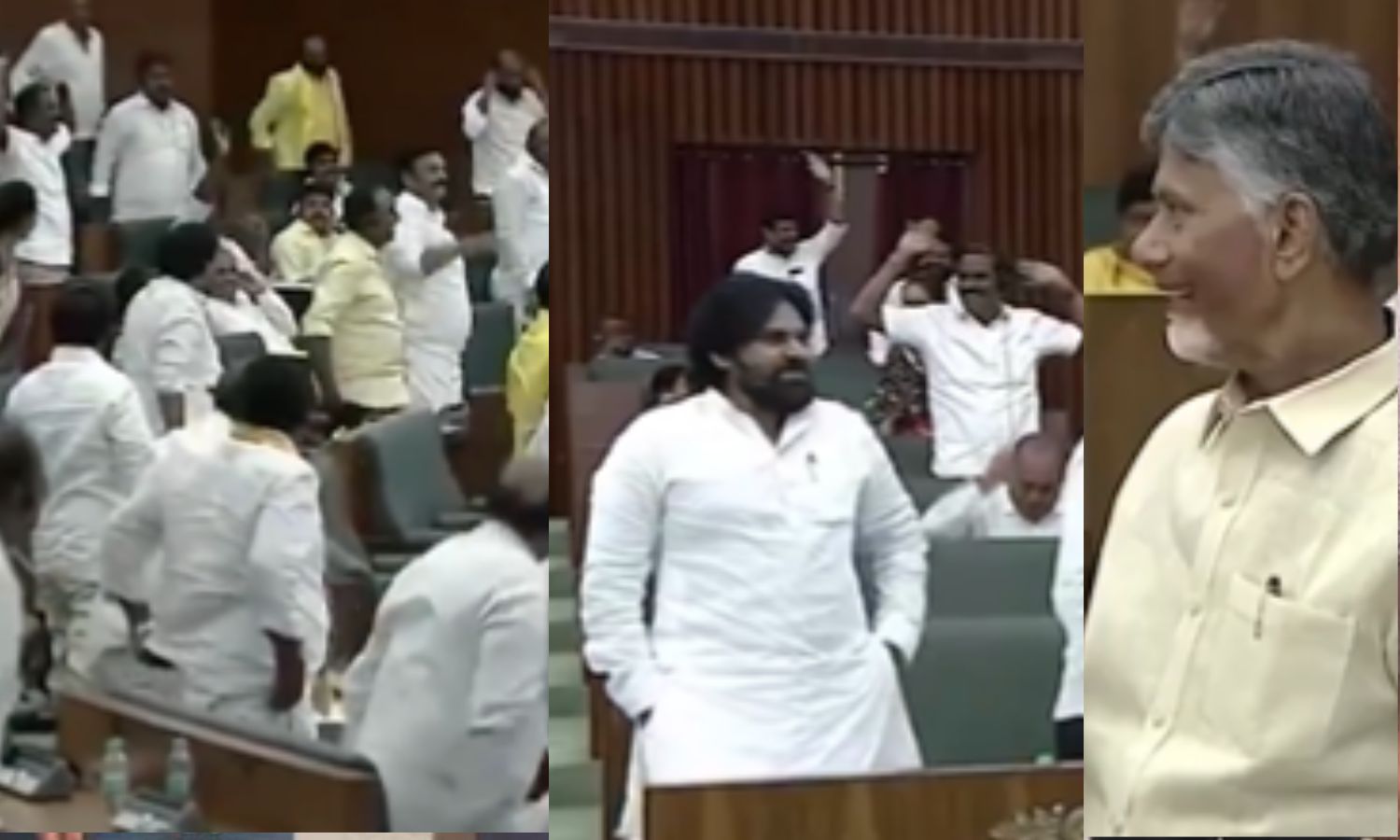 சட்டமன்றத்தில் சந்திரபாபு நாயுடு கேட்ட ஒரே கேள்வி.. மொத்தமாக எழுந்து நின்ற 160 எம்.எல்.ஏக்கள் ...