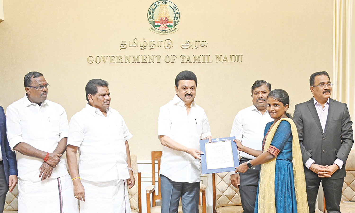 CM MK Stalin provide 1646 people appoint order / 1,646 பேர்களுக்கு பணி ...