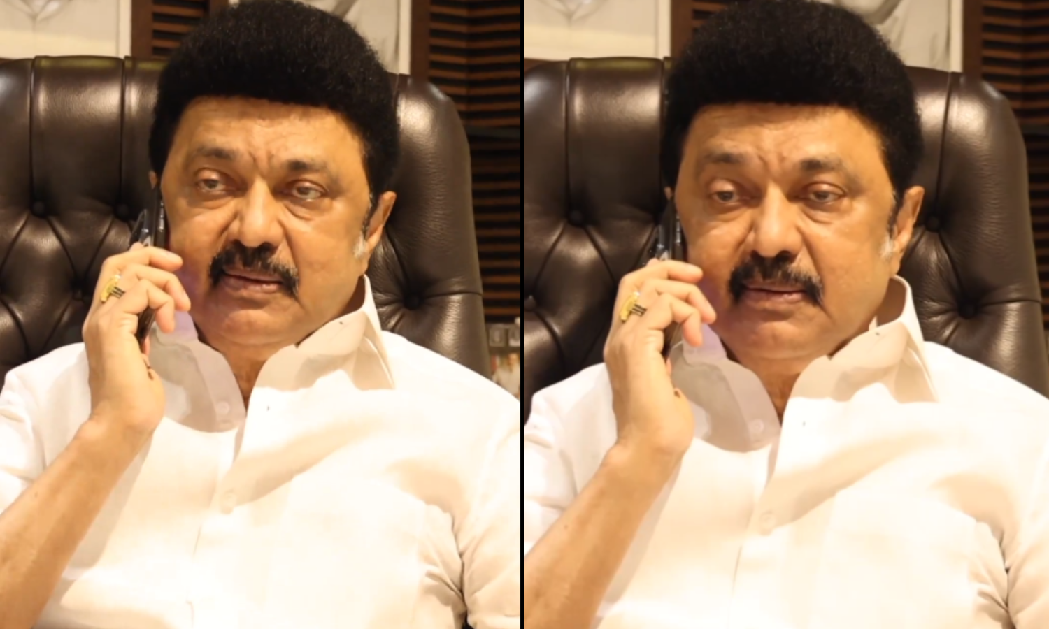 Chief Minister MK Stalin spoke to the woman who was rescued in the ...