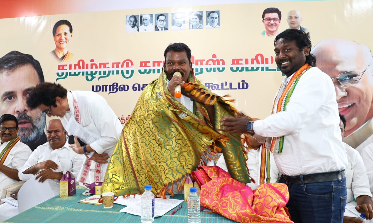 Vijay Vasanth MP participated in Congress State Executive Committee ...