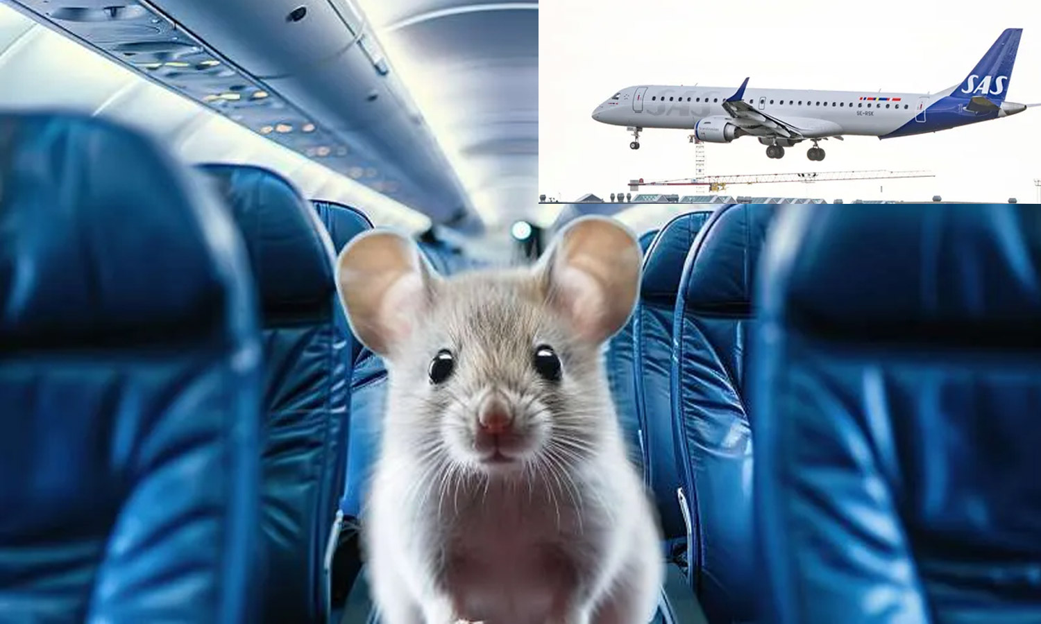 A rat found alive in the food served on the plane / விமானத்தில் ...
