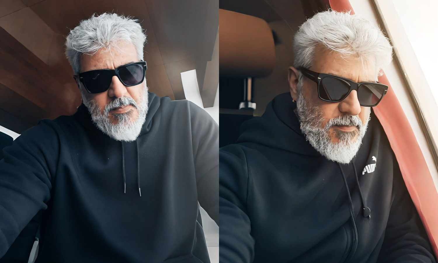 செல்ஃபி மோடில் அஜித் குமார்.. வைரலாகும் புது க்ளிக்ஸ் / Ajith Kumar New ...