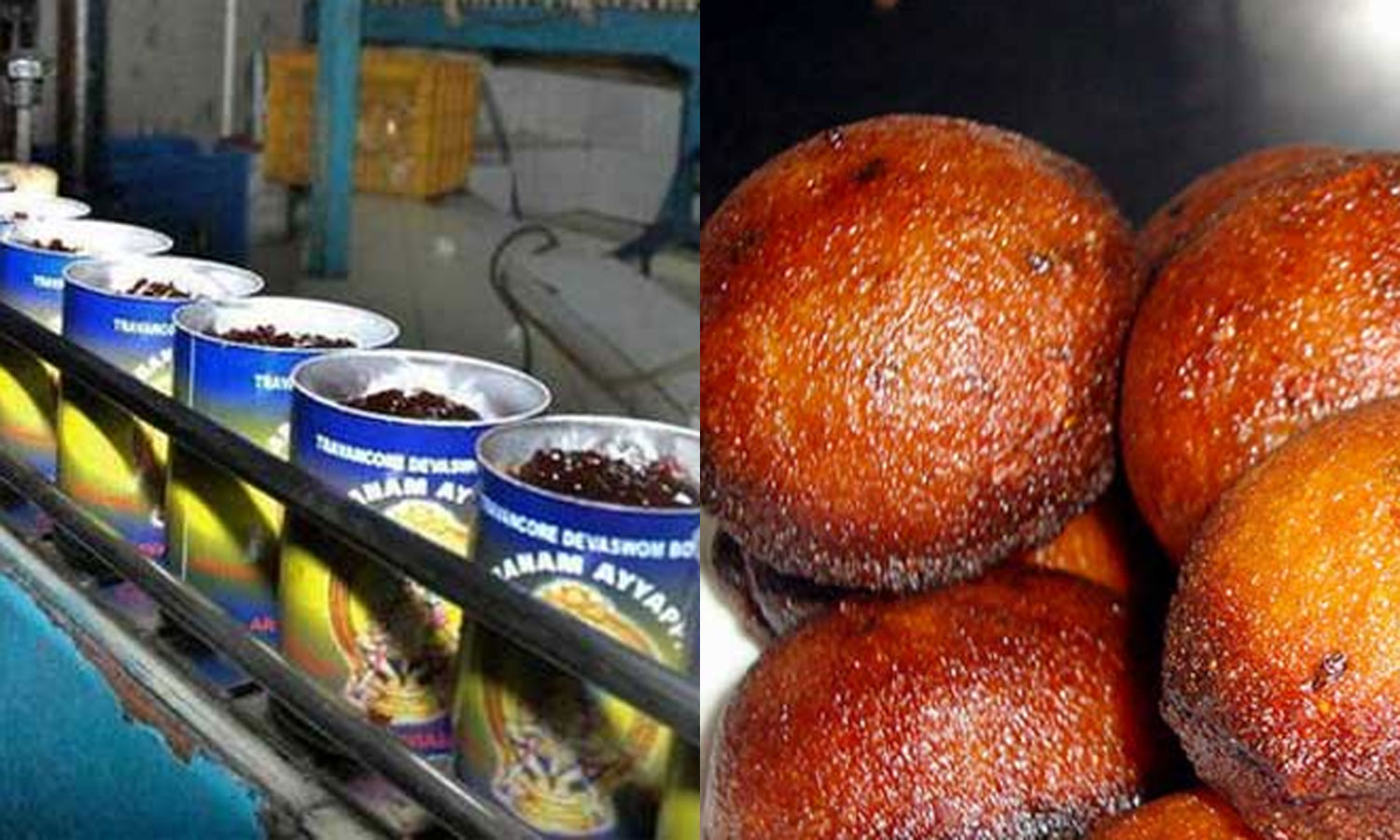 Preparation of 25 lakh tins of Aravani and appam in Sabarimala, சபரிமலையில் 25 லட்சம் டின் அரவணை ...