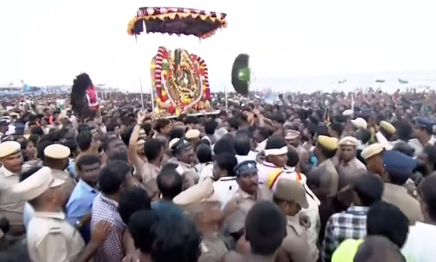 The Surasamharam event started with a bang in Tiruchendur ...