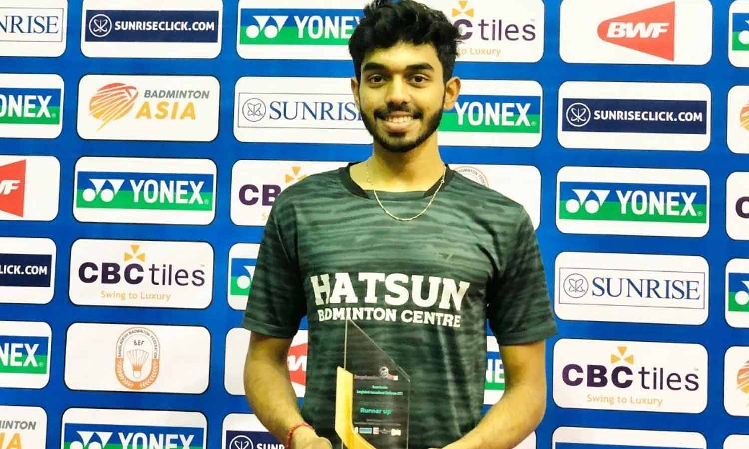 சர்வதேச பேட்மிண்டன் தமிழக வீரர் ரித்விக் சஞ்சீவி சாம்பியன்/ Tamil Nadu ...