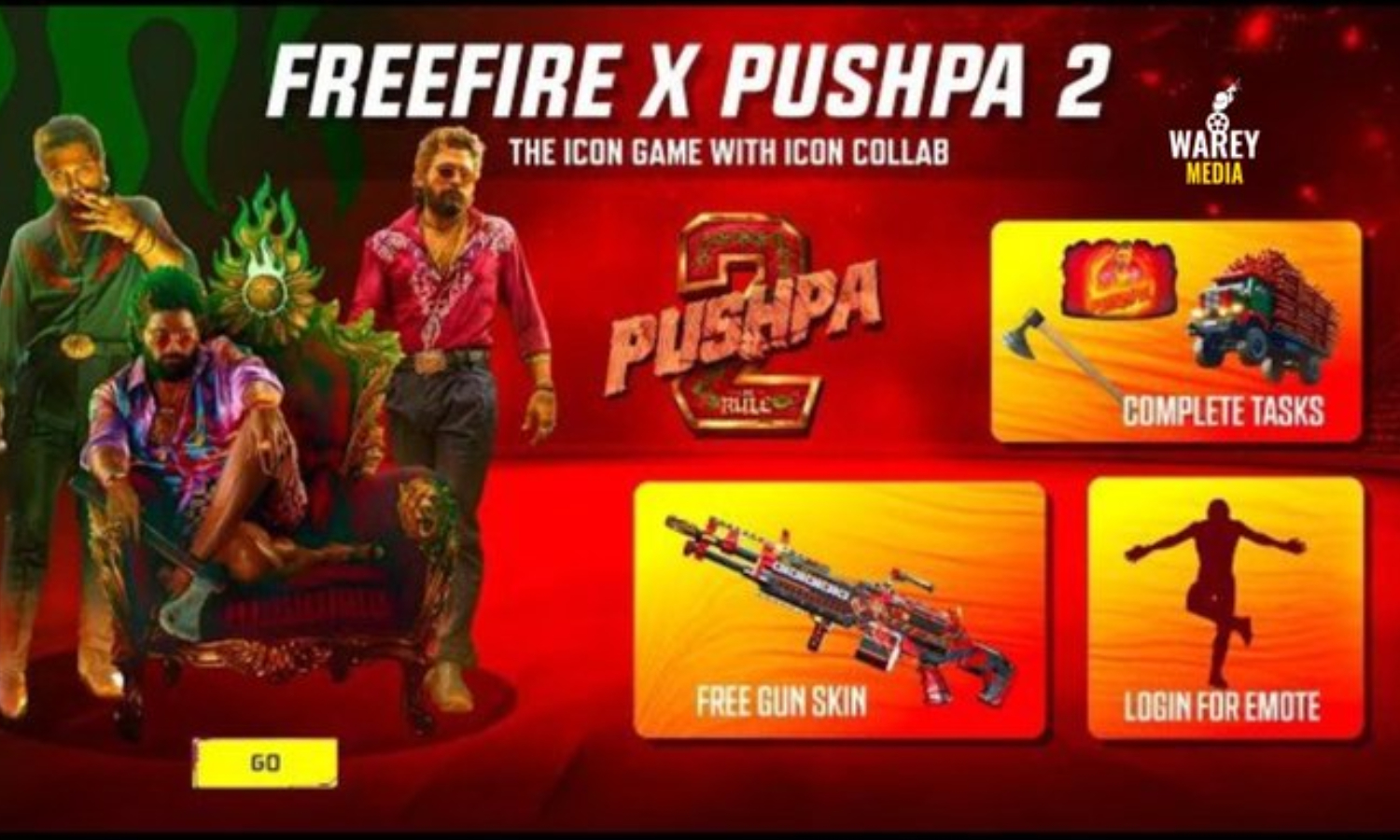 புஷ்பா-னா Fire - Free Fire கேம் உடன் ஒப்பந்தம் செய்த படக்குழு| Pushpa ...