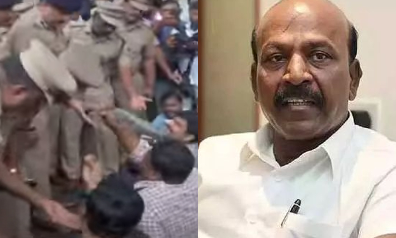 Minister Ma Subramanian talks with protesting doctors association ...