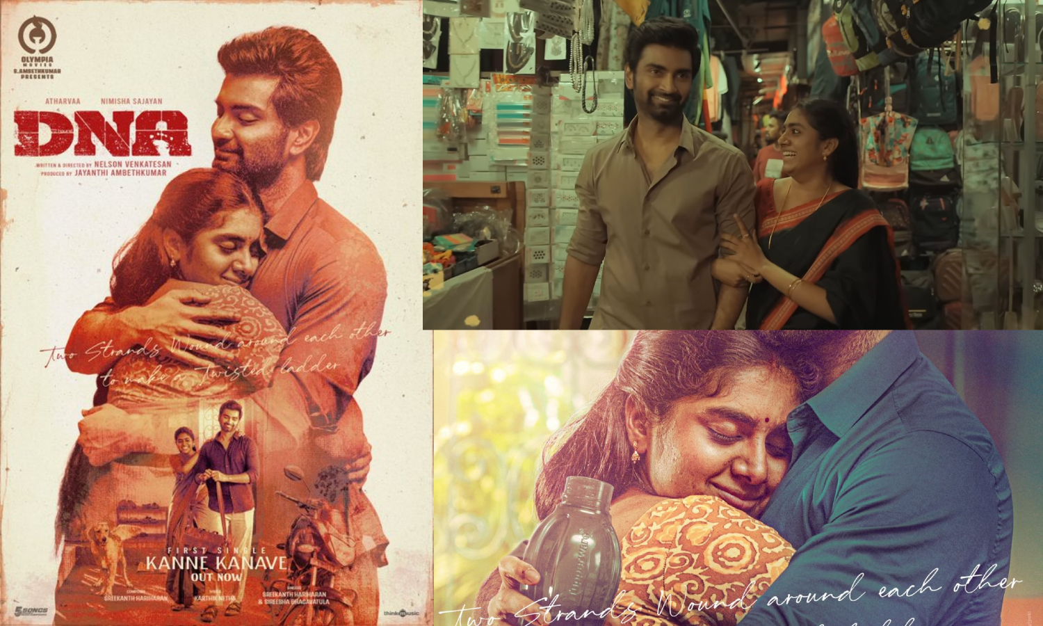 DNA படத்தின் `கண்ணே கனவே’ பாடல் வெளியீடு| 'Kanne Kanave' song release ...