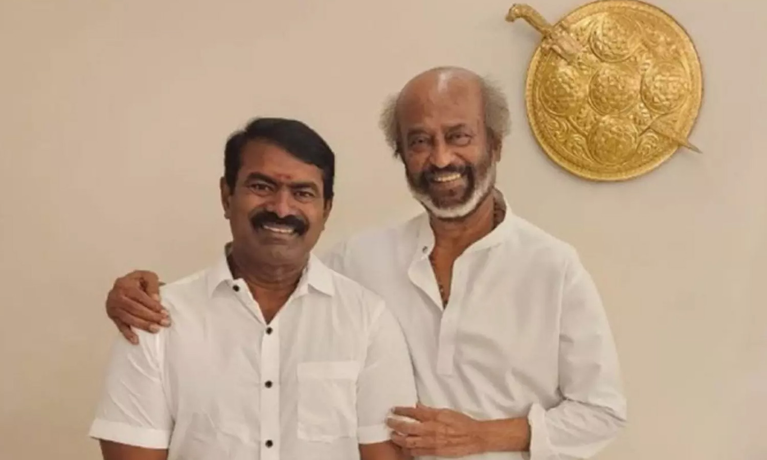 Seeman meets Actor Rajinikanth/நடிகர் ரஜினிகாந்த் உடன் சீமான் சந்திப்பு
