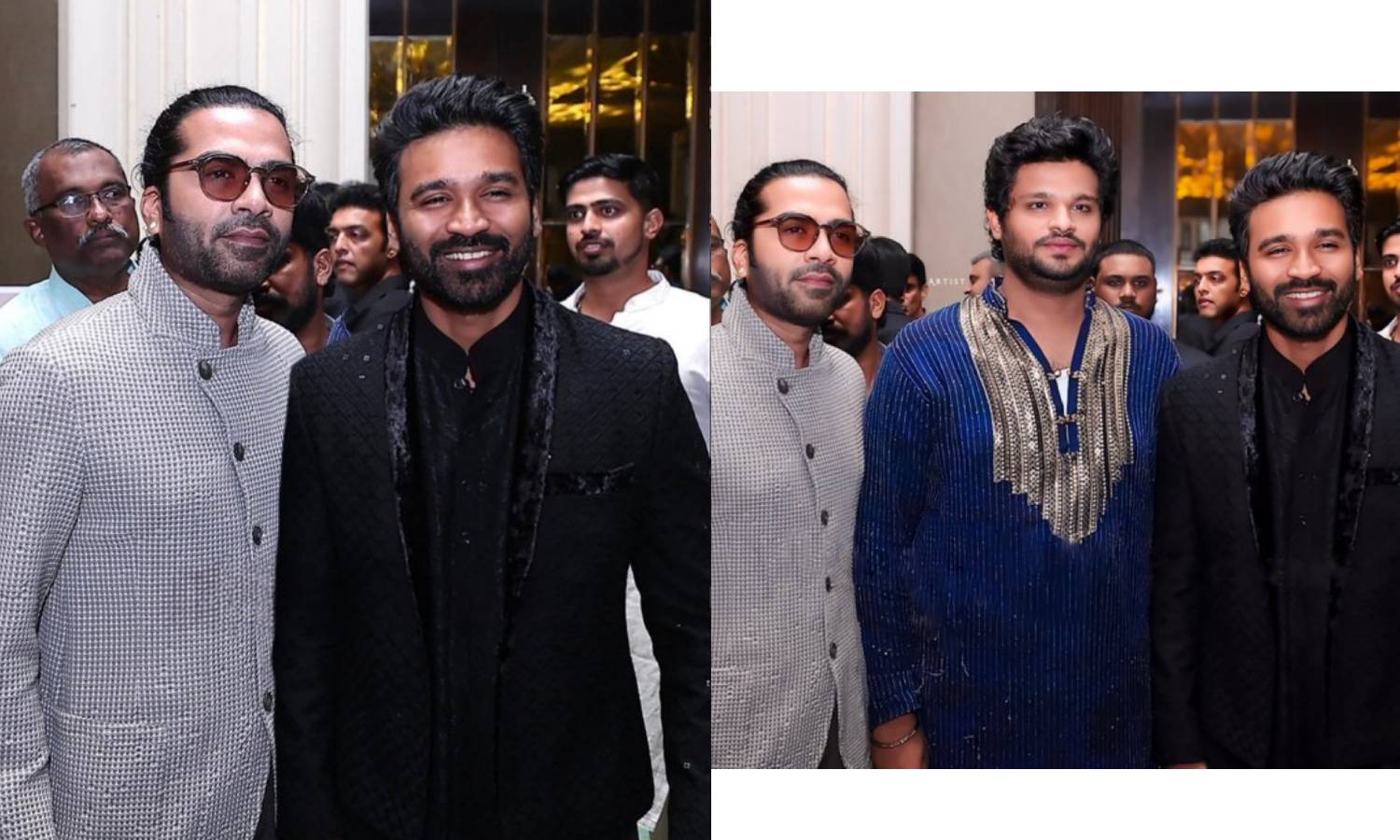 திருமண பார்ட்டியில் கலந்துக் கொண்ட தனுஷ் மற்றும் சிம்பு - புகைப்படம் ...