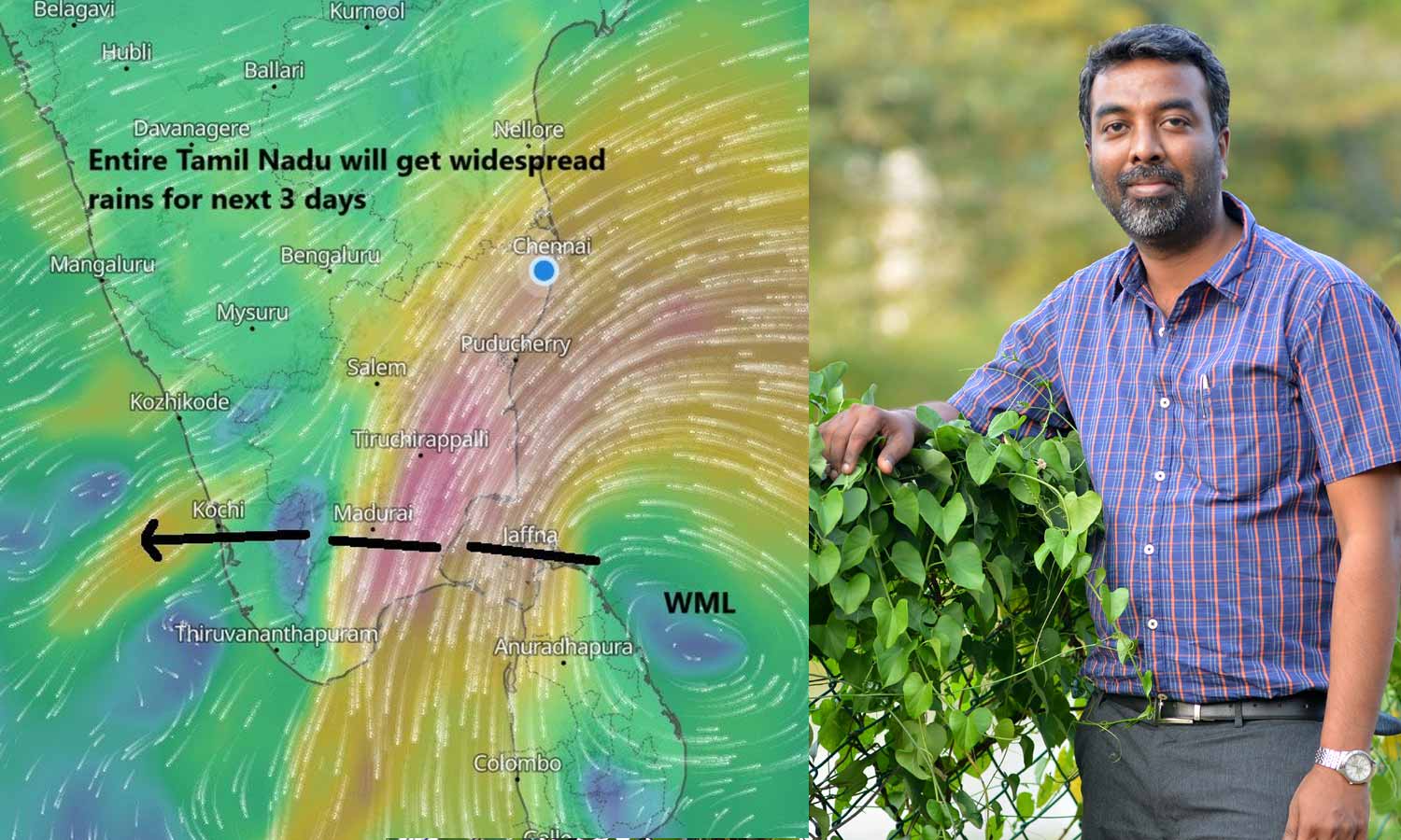 சென்னையில் இன்று பிற்பகுதியில் மழை தொடங்கும்- Pradeep john says Rains ...