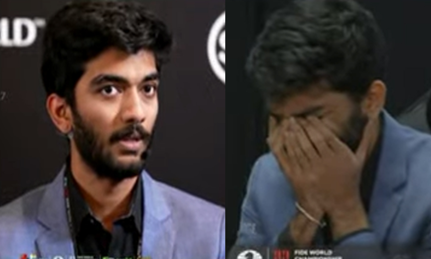 உலக செஸ் சாம்பியன் பட்டம்.. ஆனந்த கண்ணீரில் தமிழக வீரர் குகேஷ்- World ...