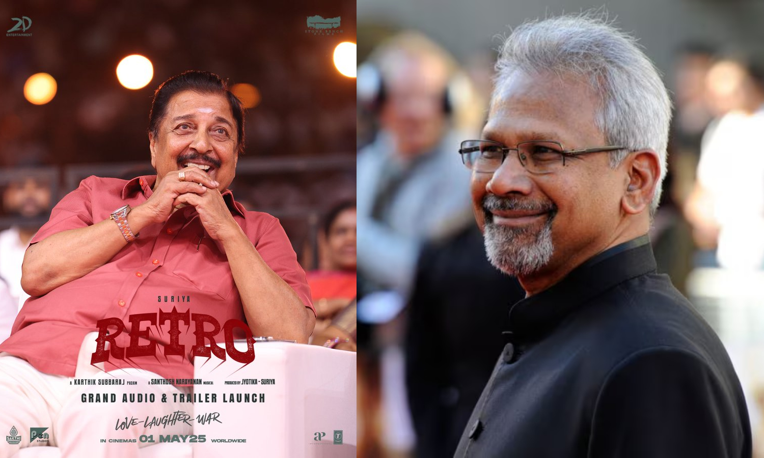 இயக்குநர் மணிரத்னம் மற்றும் வசந்திற்கு பாதம் தொட்டு நன்றி ...