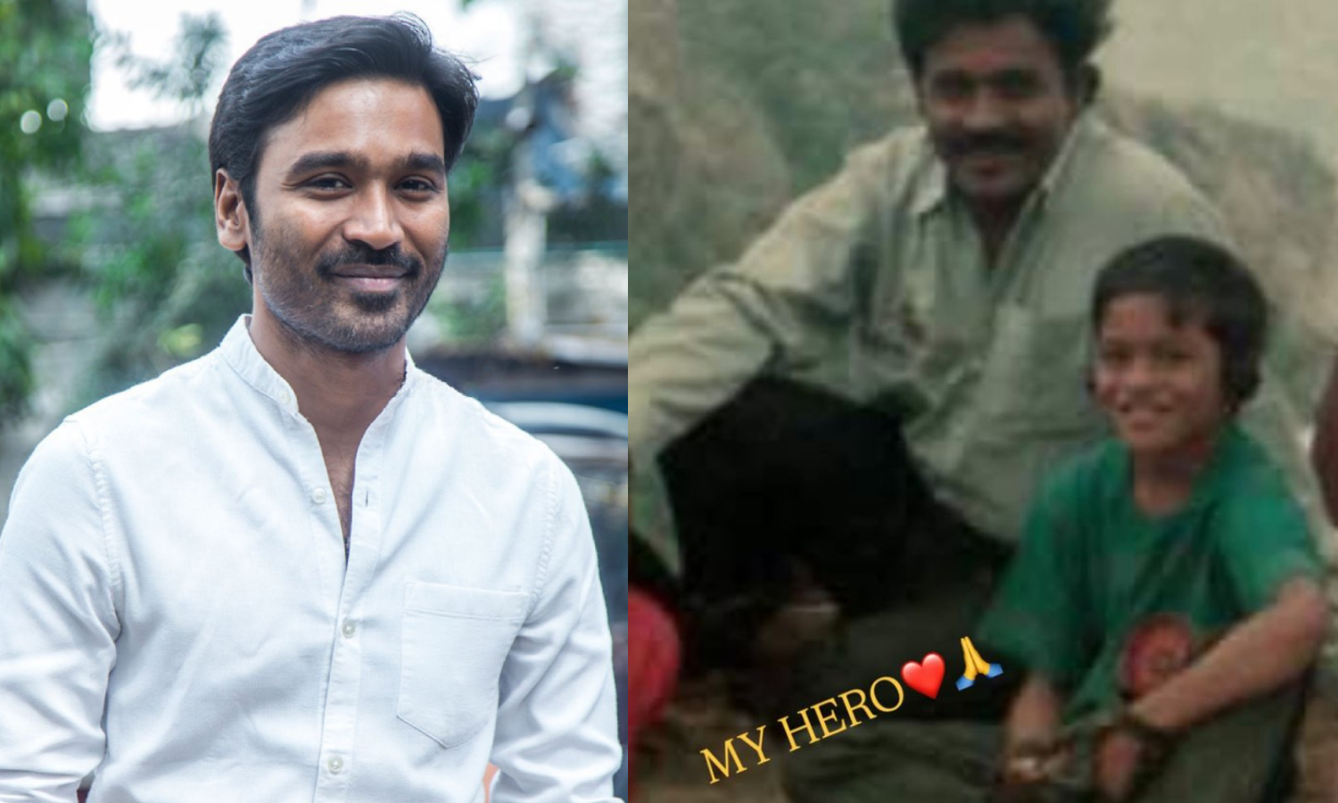 My Appa My Hero..! தனுஷின் தந்தையர் தின நெகிழ்ச்சி பதிவு | My Appa My ...