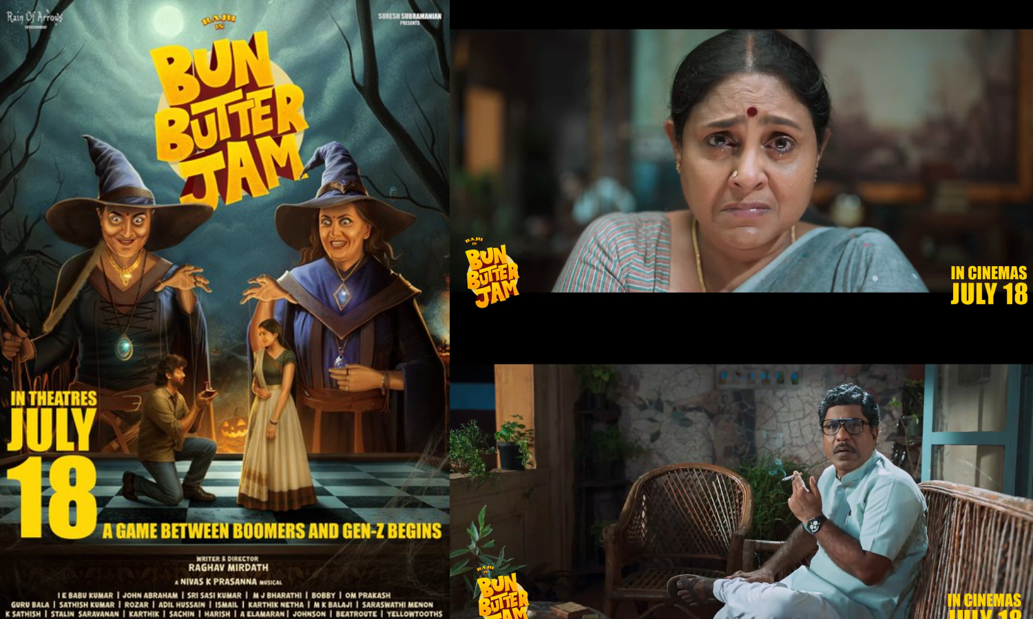 பன் பட்டர் ஜாம் படத்தின் Stealer காட்சி வெளியீடு | Bun Butter Jam movie ...