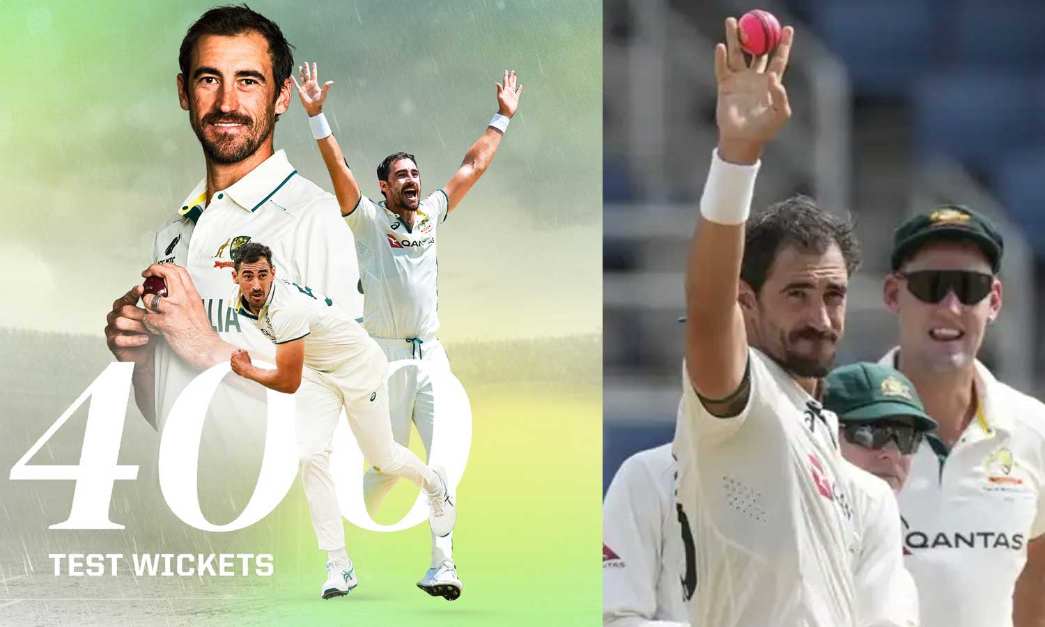 100 ஆவது டெஸ்ட் போட்டியில் சாதனைகளை படைத்த ஸ்டார்க் / Mitchell Starc ...