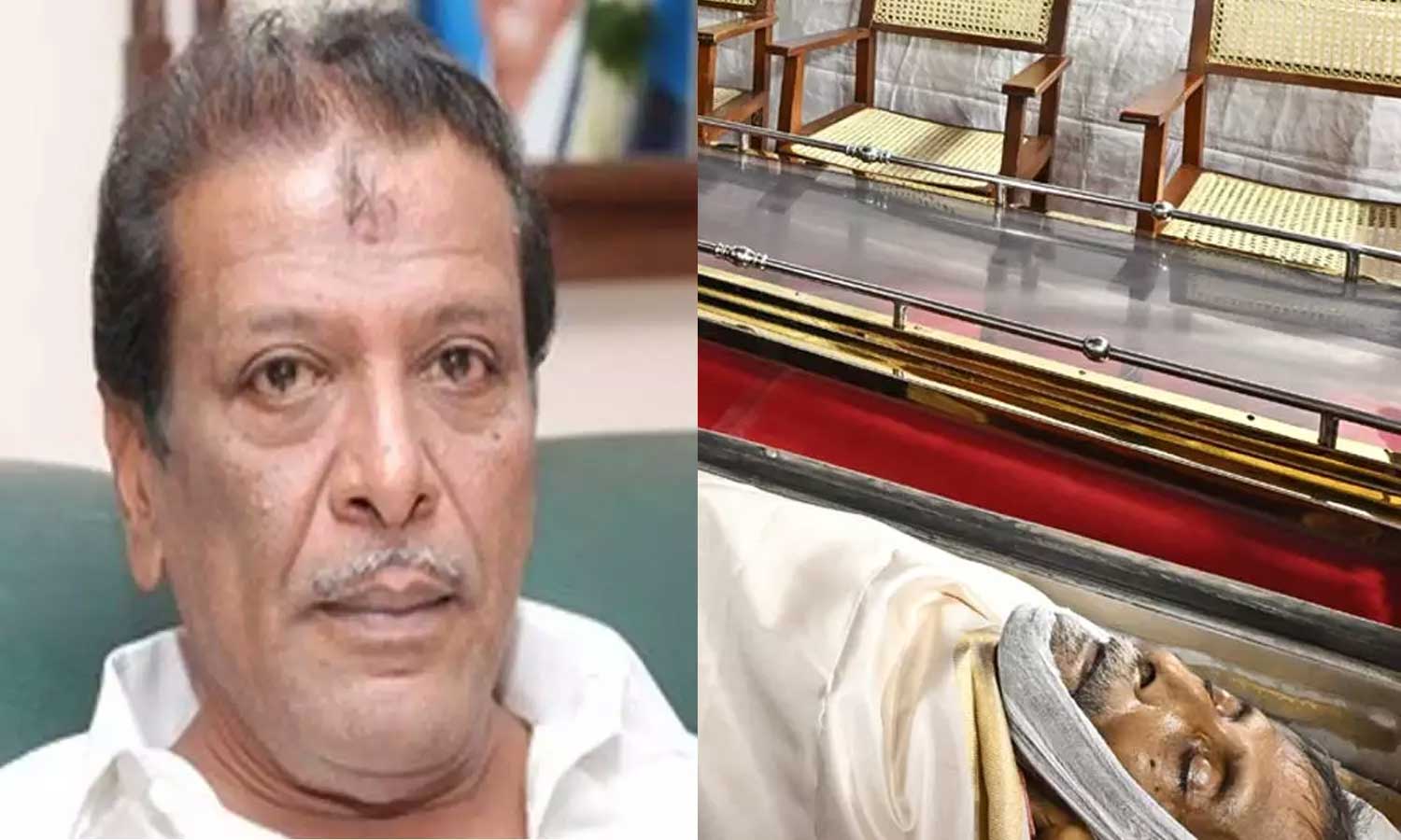 கருணாநிதியின் மூத்த மகன் மு.க.முத்து உடல் நல்லடக்கம் / Karunanidhi's ...