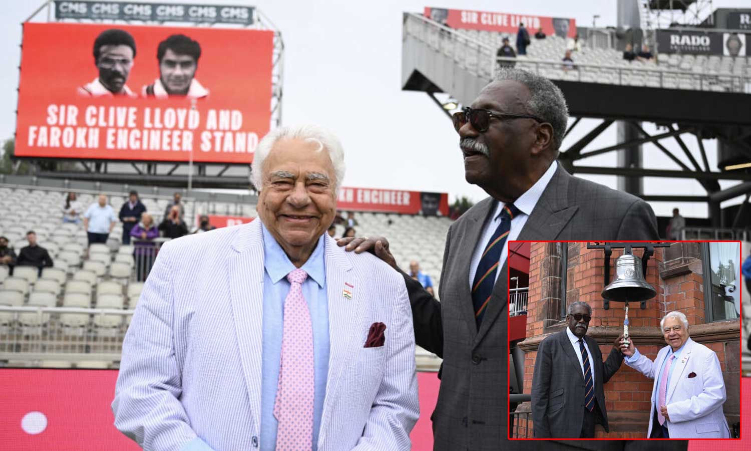 ENGvsIND மான்செஸ்டர் மைதானத்தில் கிளைவ் லாய்டு, பரூக் இன்ஜினீயர் ...