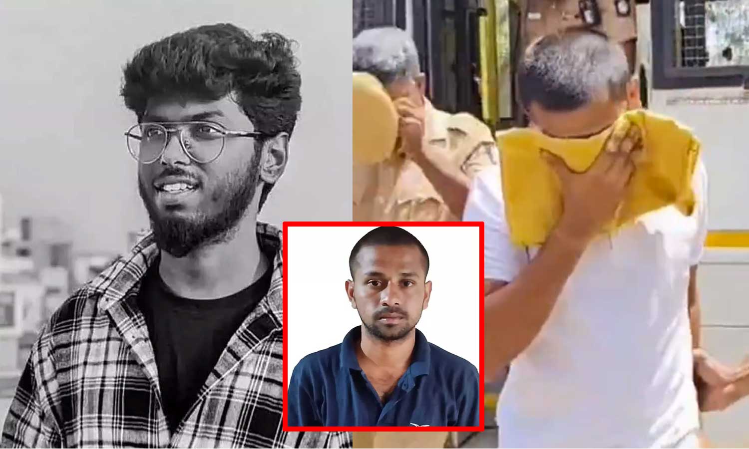 நீதிமன்றத்தில் முகத்தை மறைத்தபடி அழுதுக் கொண்டே ஆஜரான சுர்ஜித் / Kavin ...