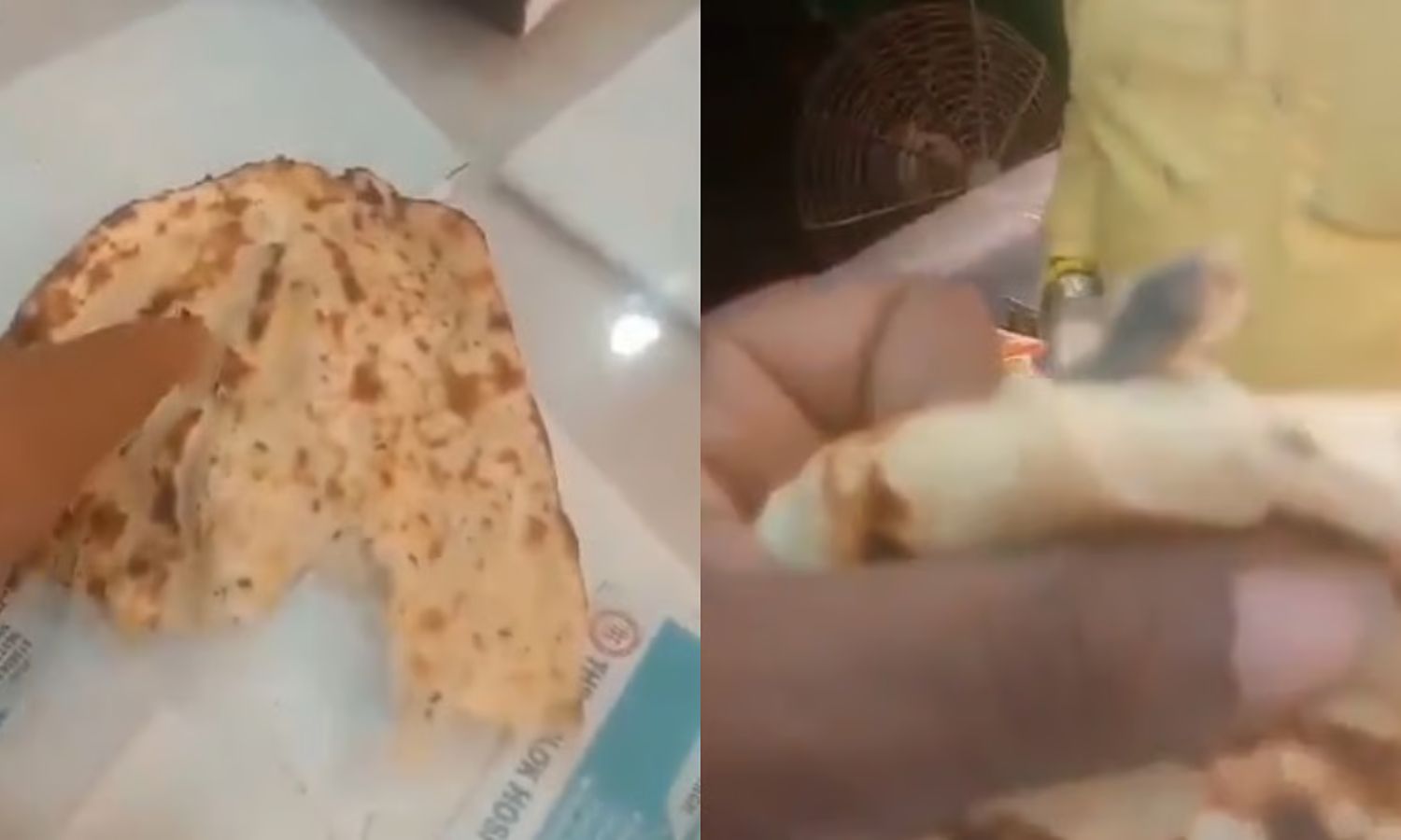 உணவகத்தின் தந்தூரி ரொட்டியில் பல்லி.. வைரல் ஆன வீடியோ - சாப்பிட்டவர் ...