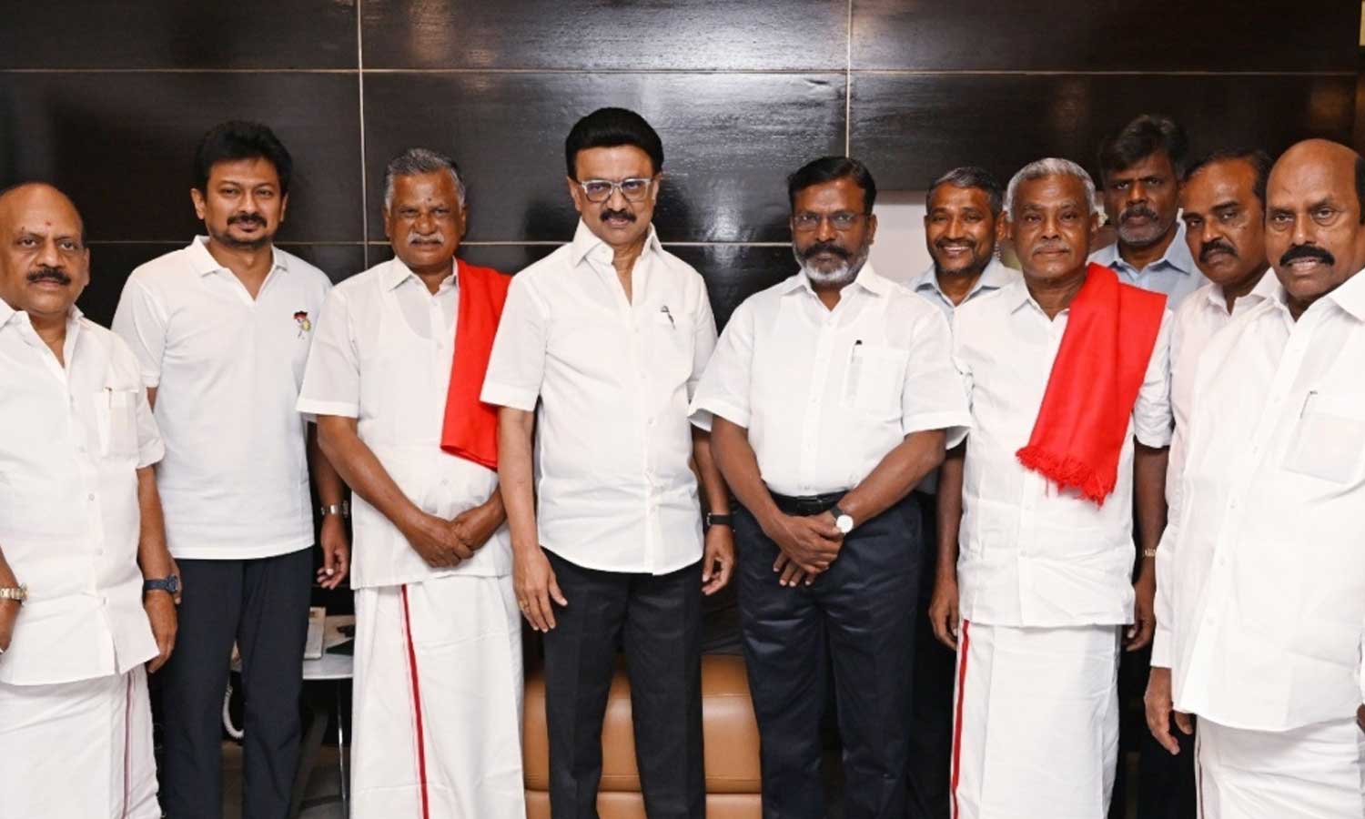 கூட்டணி கட்சித் தலைவர்களுடன் முதலமைச்சர் மு.க. ஸ்டாலின் ஆலோசனை/ Chief ...
