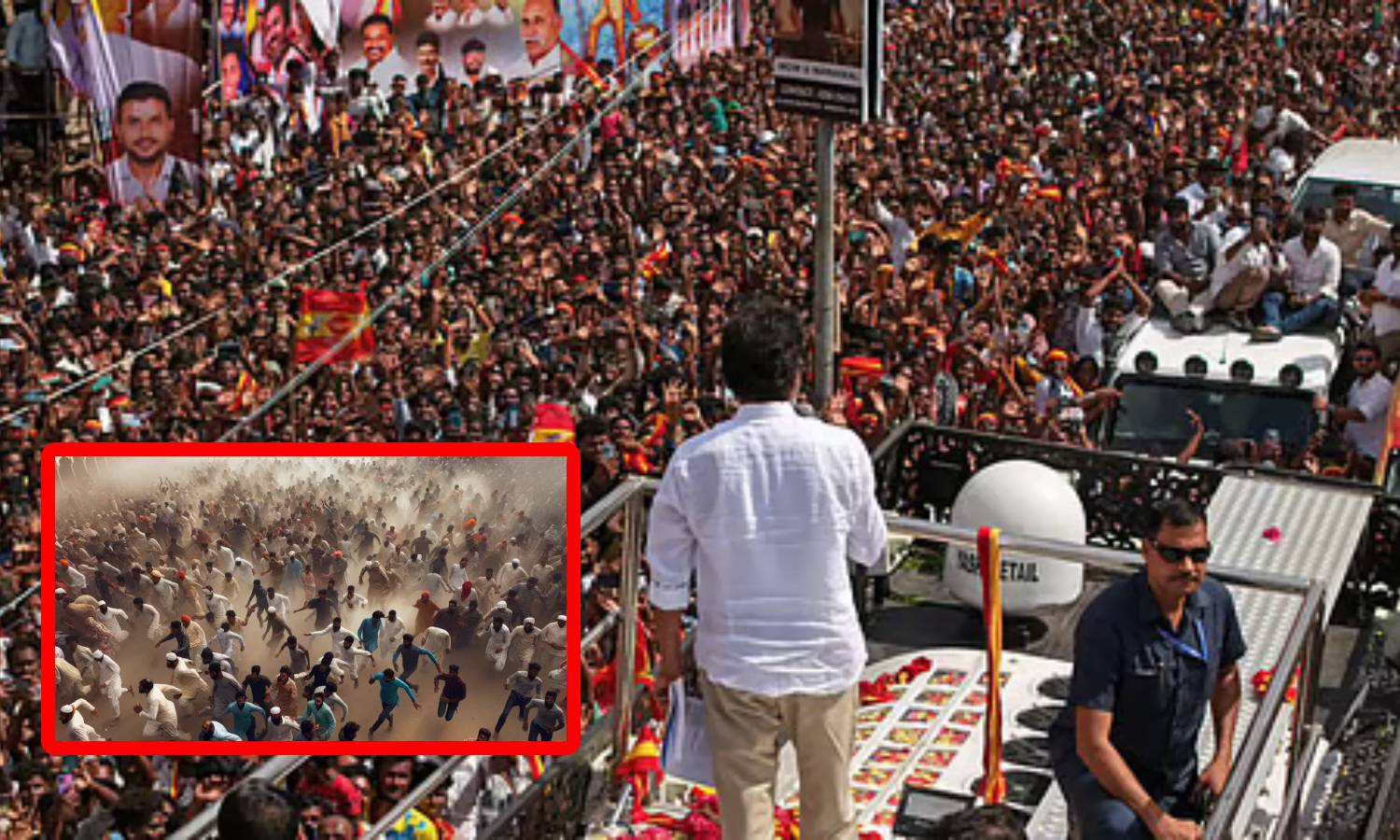 கரூர் கூட்டநெரிசல்: Stampede என்ற வார்த்தைக்கான அர்த்தம் என்ன? / Karur ...
