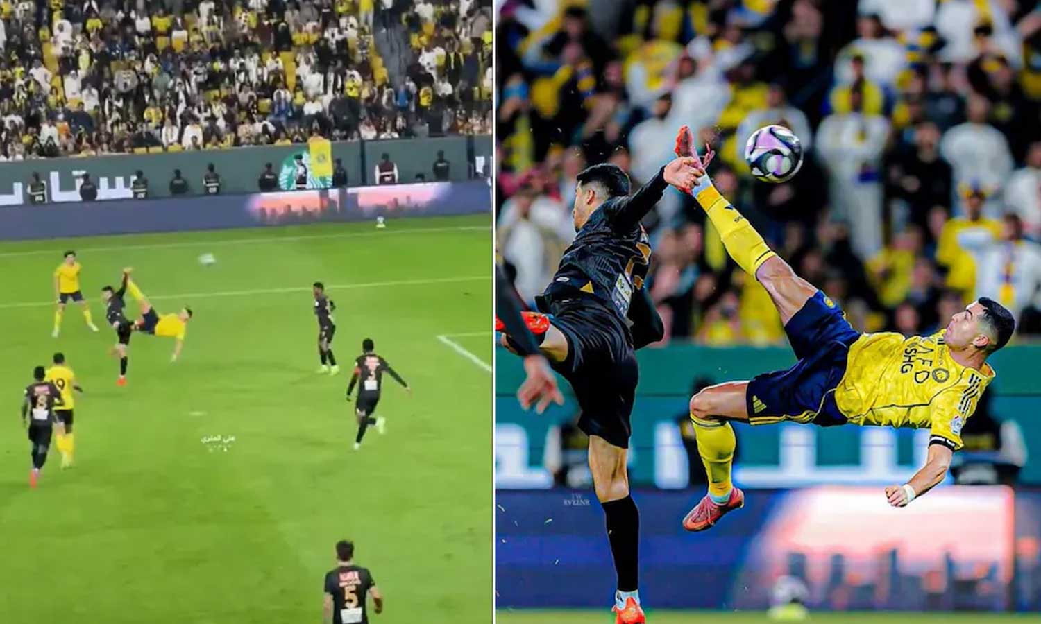 ரொனால்டோ அடித்த BICYCLE KICK கோல் இணையத்தில் வைரல்! / Ronaldo Scores ...